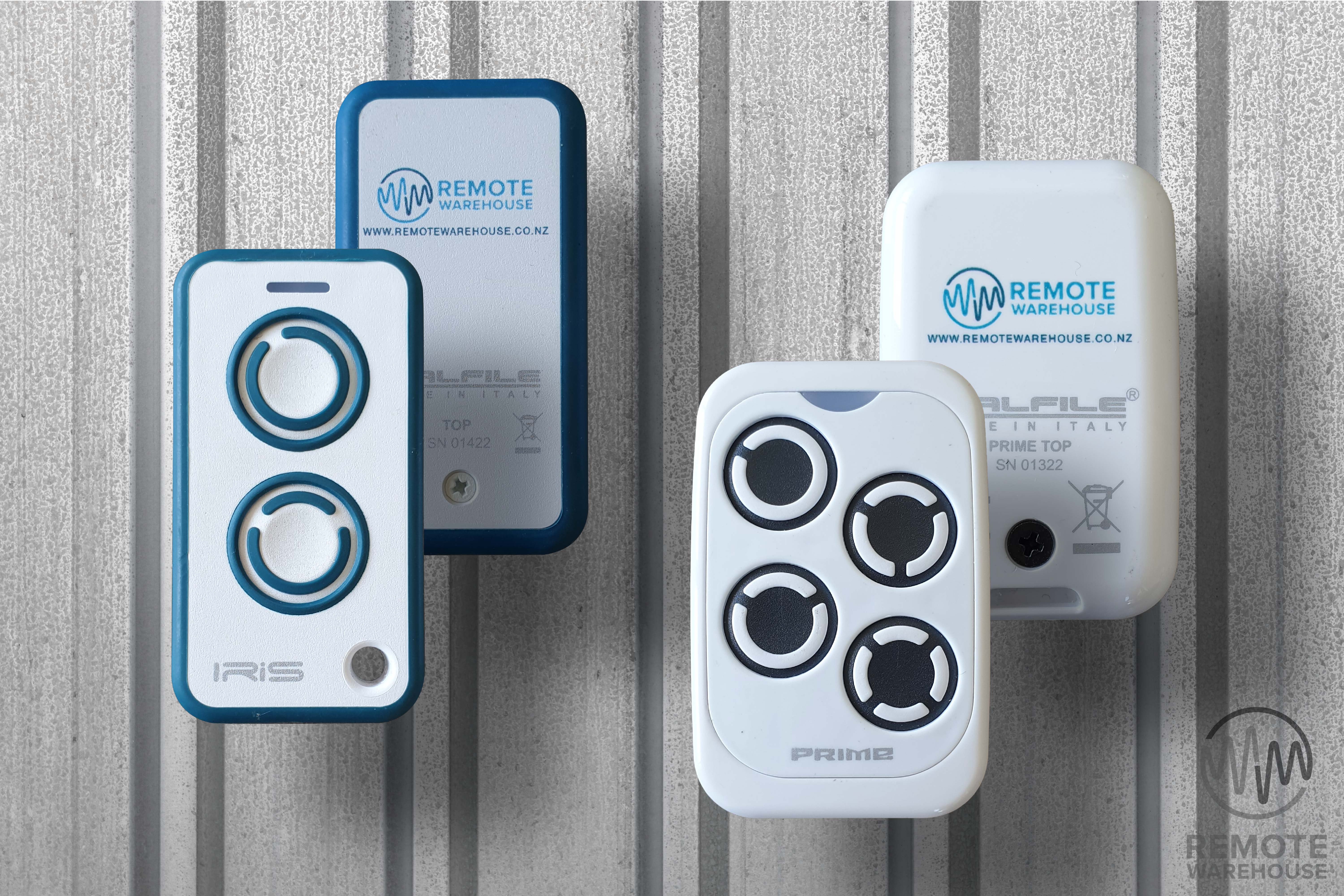 Italfile Garage & Gate Remotes Collection | Remote Warehouse