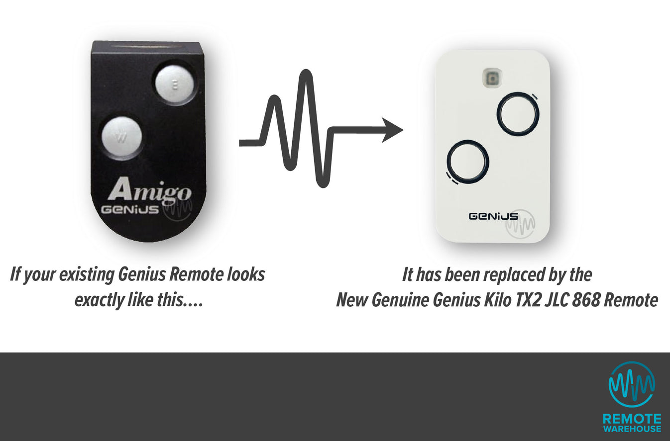 Genius Amigo Gate Remote | The Remote Warehouse